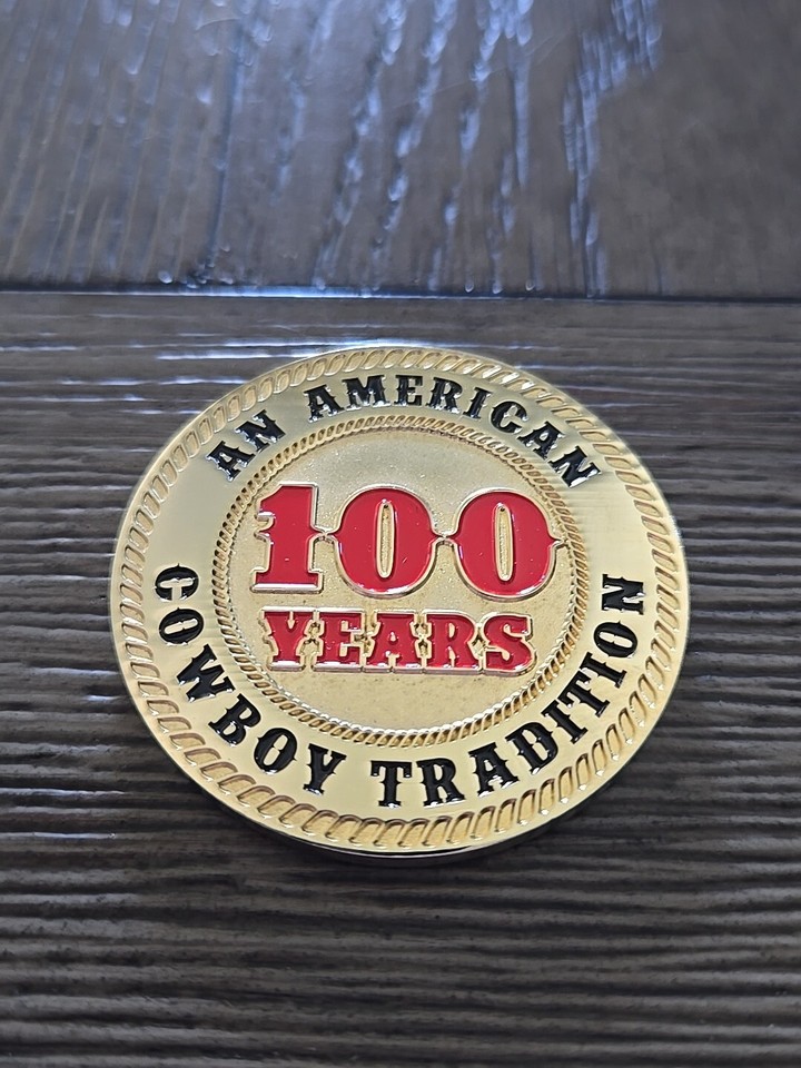 Clovis Rodeo Challenge Coin 100 Years Anniversary An American Tradition ...