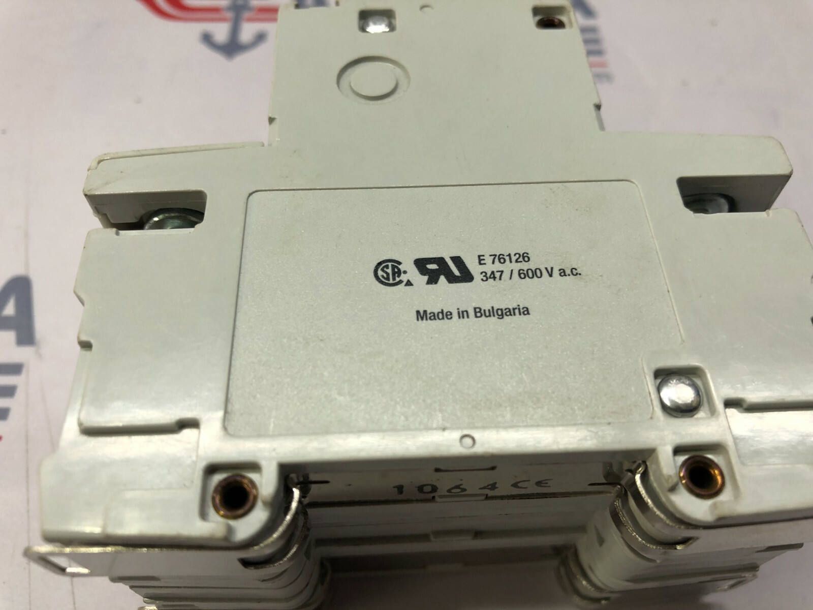 ABB S223 K 25A 3-POLE CIRCUIT BREAKER E76126 347/600 VAC LOT OF 2 UNIT ...