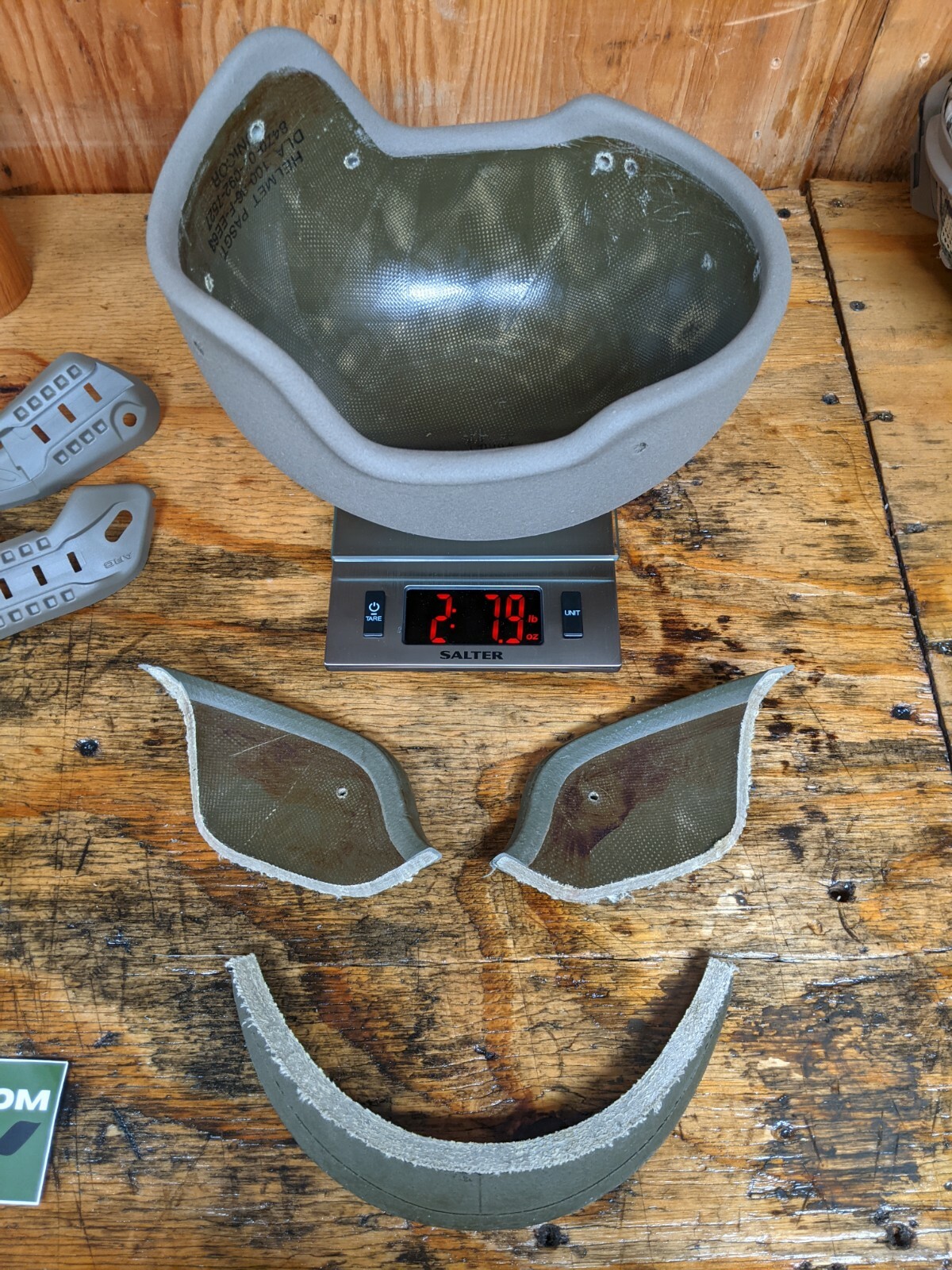 PASGT and LWH high cut ballisitc helmet modification. Not ACH ECH MICH ...