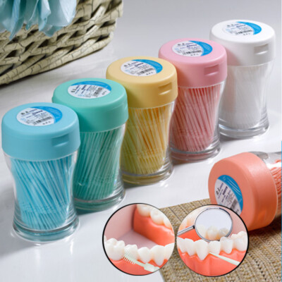 Oral Hygiene Tool Oral Care Crevice Cleaning Plastic Toothpick Sanitary ...