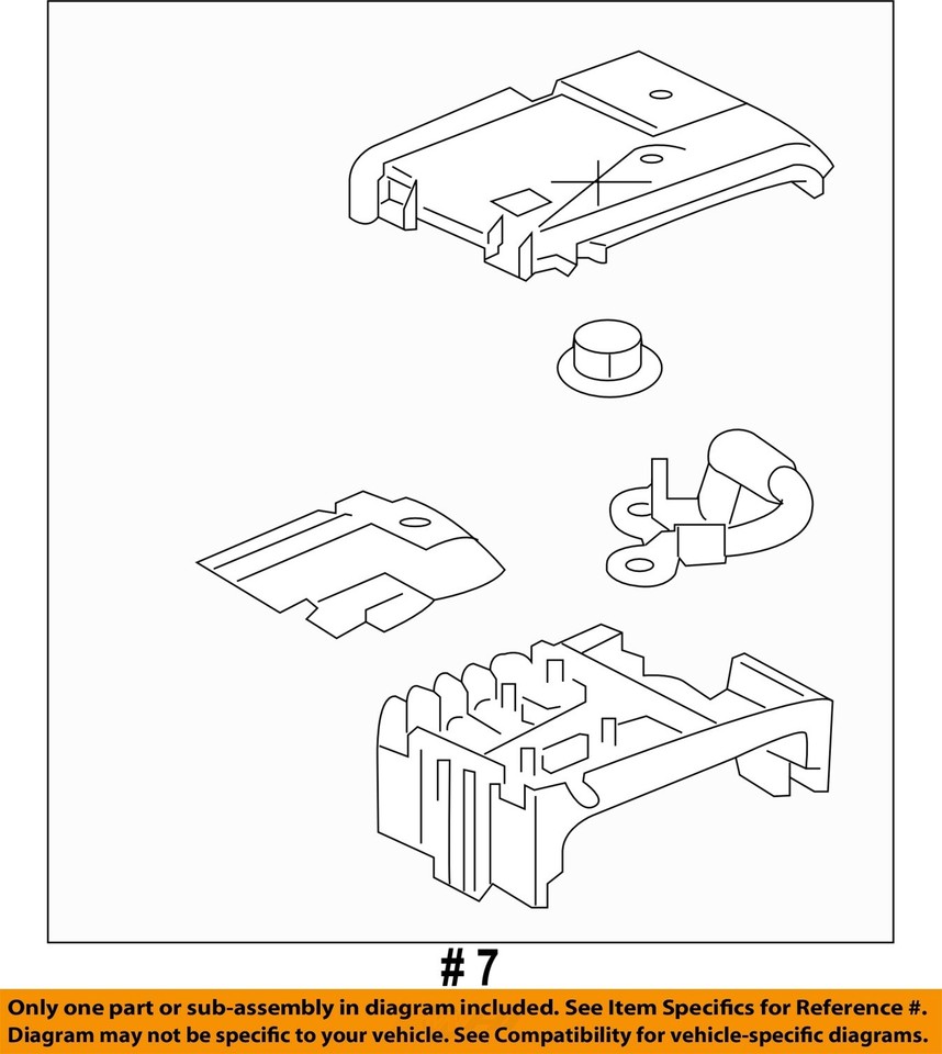 GM OEM 17-20 Envision Electrical Battery-Fuse Box 84509494 | eBay