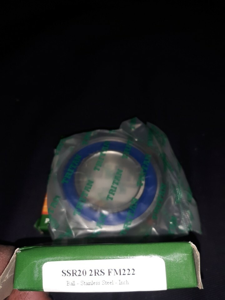 SSR20 2RS FM222 Tritan Stainless Steel Ball Bearing NEW w food ...