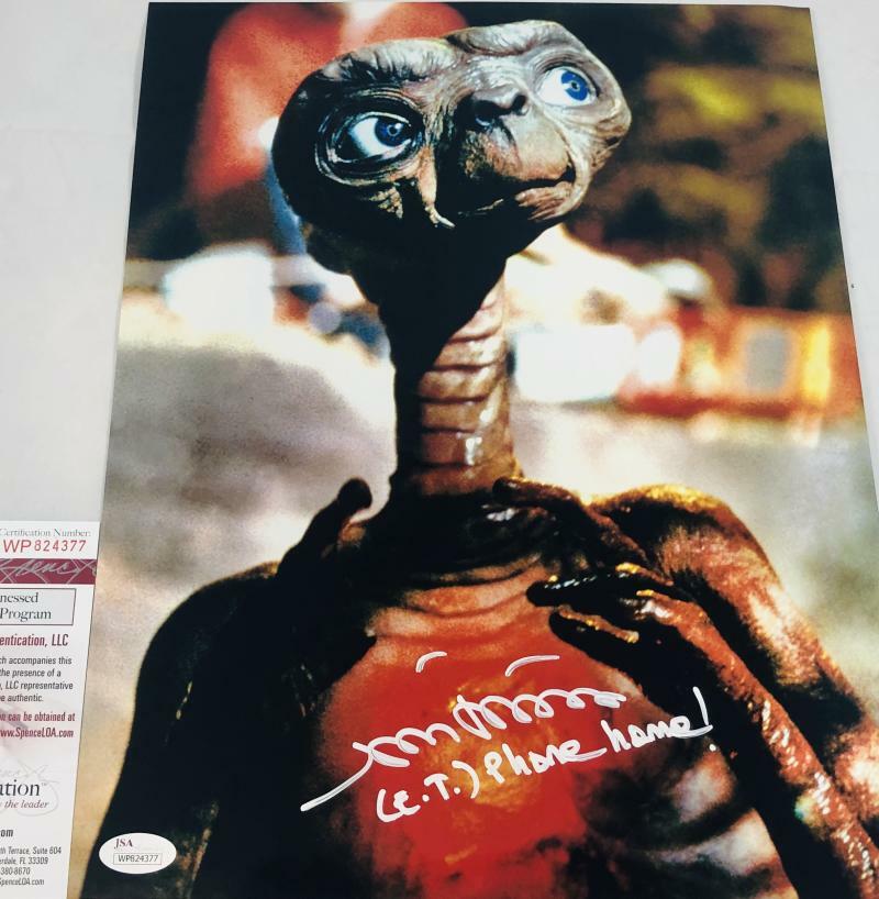 MATTHEW DE MERRITT ET SIGNED METALLIC 11X14 PHOTO JSA COA 377 | eBay