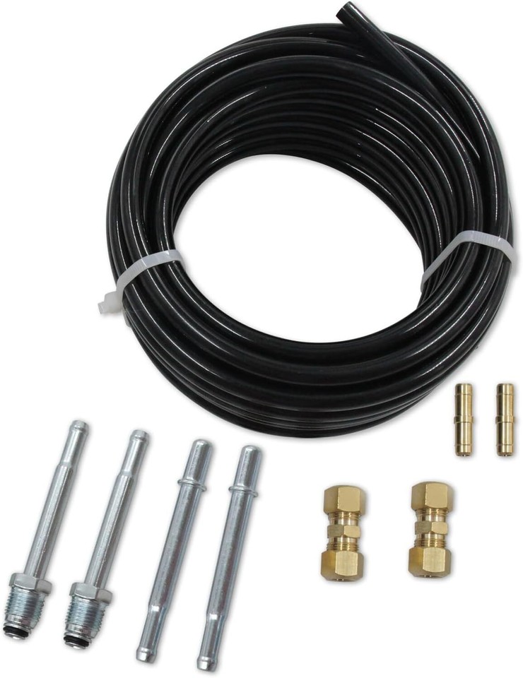 3/8" Nylon Fuel Line Tubing Replacement Fuel Line Repair Kit (10mm) 25 ...