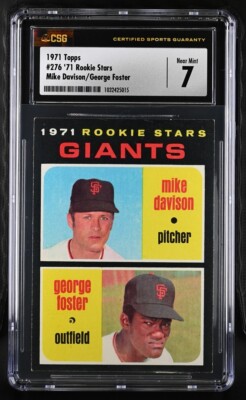 1971 Topps Baseball #276 Giants Rookie Stars - CSG 7 | eBay