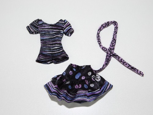 Monster High Catrine DeMew Scaris City of Frights Outfit Shirt Top ...