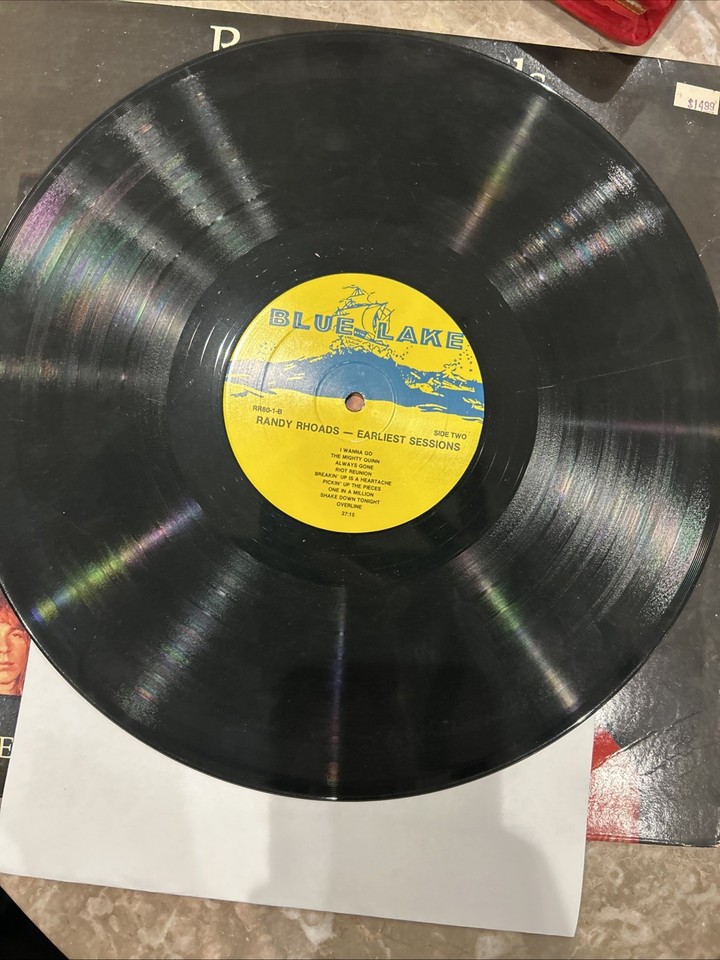 Randy Rhoads - The Earliest Sessions Rare NM Vinyl Ozzy Osbourne | eBay