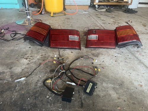 1998-2000 Lexus Ls400 Dancing Led Tail Lights Full Set!! | eBay