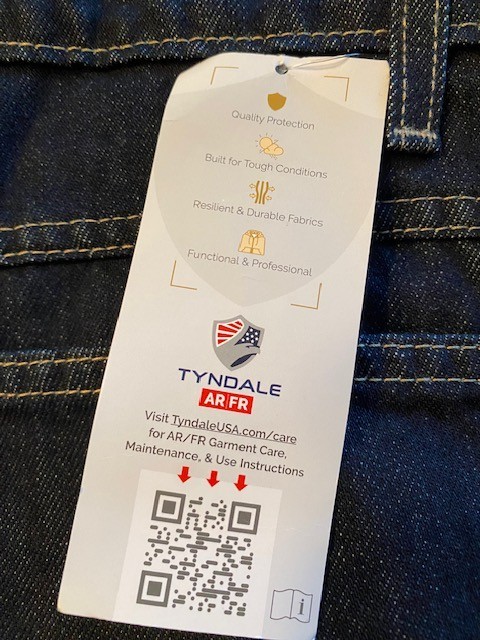TYNDALE MENS FLAME RESISTANT JEANS SIZE W40-L34 NWT | eBay