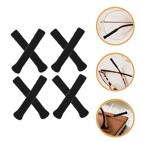 8 Pcs Eyeglass Ear Cushions Pads for Glasses Arm Covers Anti-slip | eBay