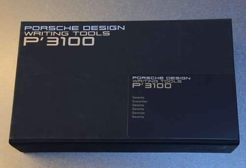Porsche Design Tec Flex P3100 Braided Weave Ballpoint Pen Collectors ...
