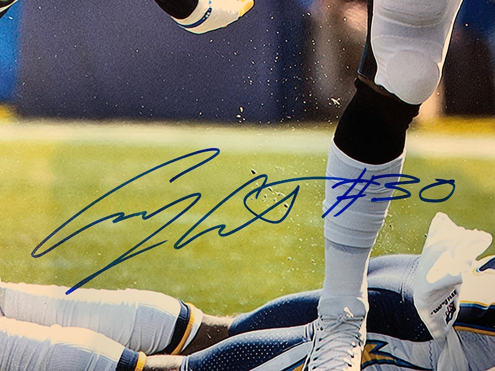 Corey Clement Autograph Signed Eagles 16x20 Photo JSA | eBay