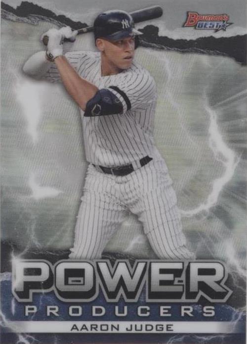 2020 Bowman's Best - Power Producers Aaron Judge #PP-AJ for sale online ...