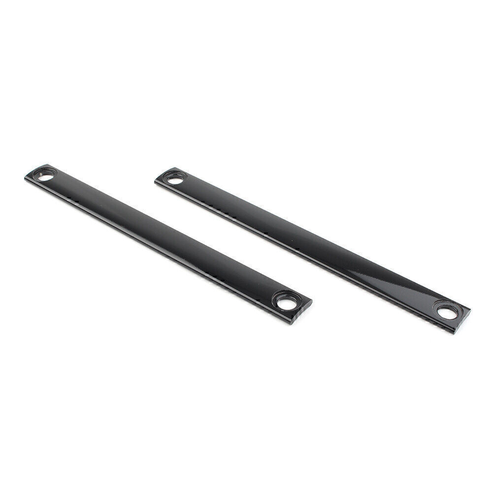 Black Motorcycle Aluminum Fork Panel Accent Strips Fits for Harley FLST ...