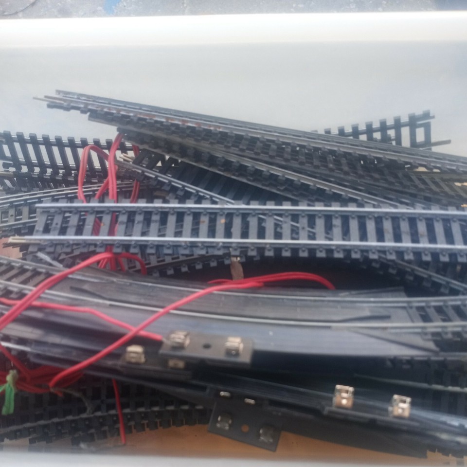 Lot Of Vintage Tyco Train Tracks. 60 plus pieces | eBay