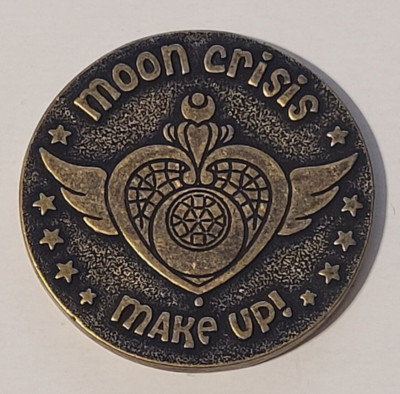 Sailor Moon Super S Viz Media Memorial Coin Moon Crisis Make Up | eBay