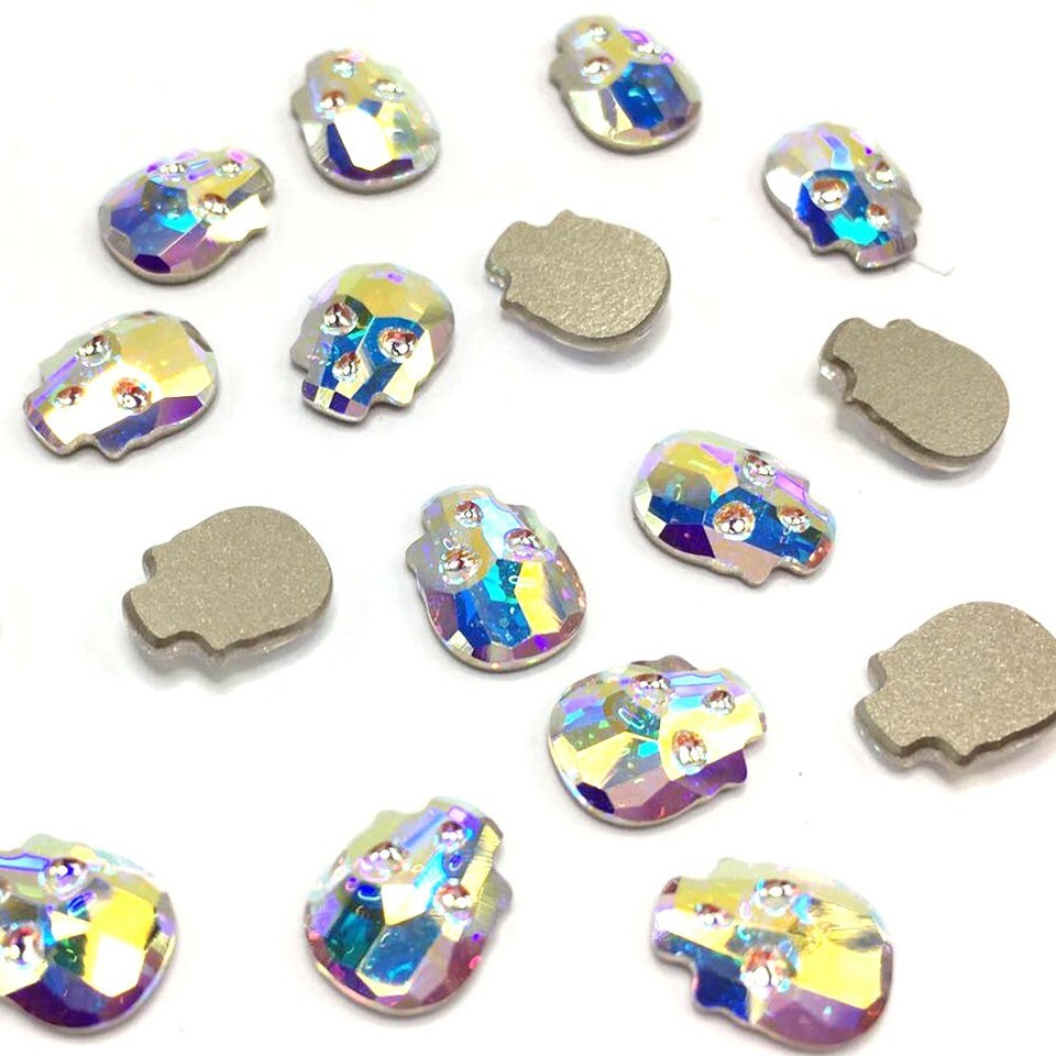 Swarovski Flatbacks No-Hotfix Rhinestones CRYSTAL AB (001 AB) * Pick ...