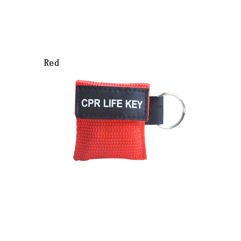 First aid resuscitation CPR Life Key CPR face shield key-ring Mouth to ...