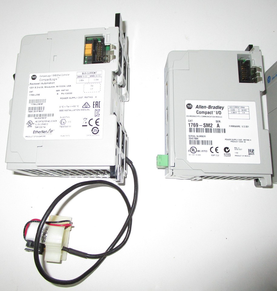 Allen Bradley 1769-L35E 1769-SM2 1769-PA4 1769-OW8I 1769-IF4 1769-OF2 ...