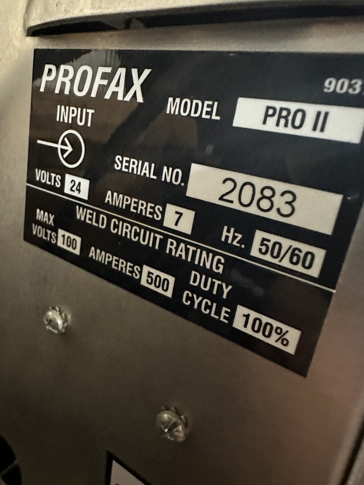 Pro Fax Pro 2 Tig Feeder (Joe | eBay