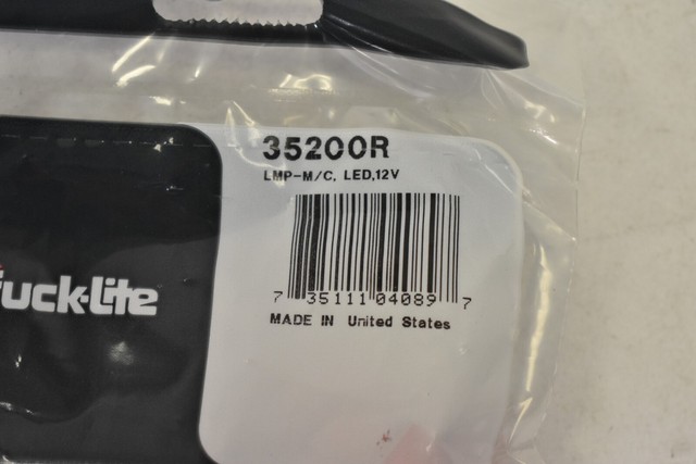 Truck-Lite 35200R 35 Series LED Red Rectangular 1 Diode Marker ...