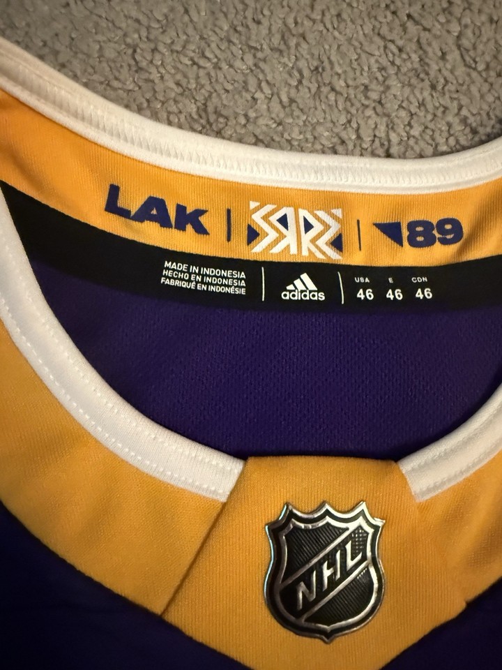 Adidas Authentic Doughty Los Angeles Kings Reverse Retro 1.0 Jersey ...