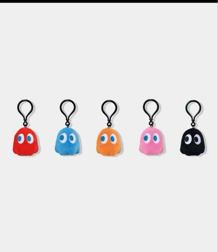 Pac-Man × Fragment Ghost Plush Keychain Set FRGMT | eBay