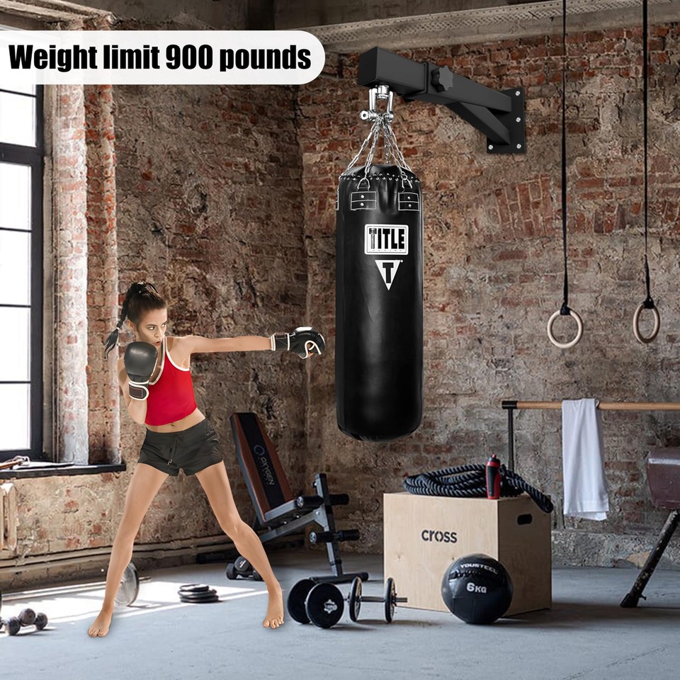 Heavy Bag Wall Mount, Adjustable Wall Mount Punching Bag Hanger,Heavy ...