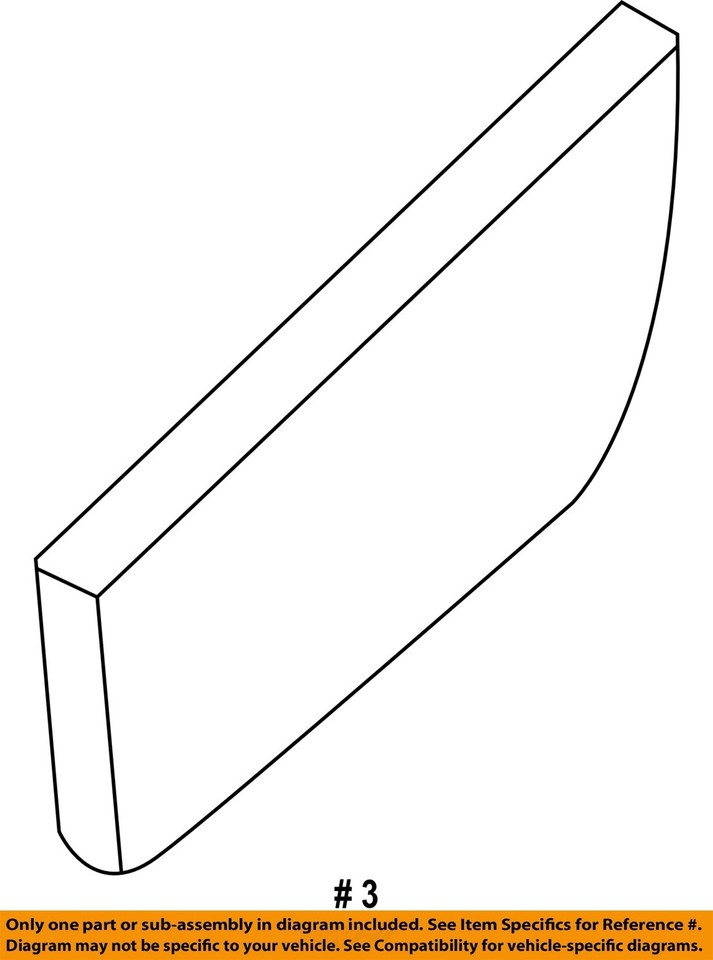 NISSAN OEM Front Door-Cap Trim Right 809443JA0A | eBay