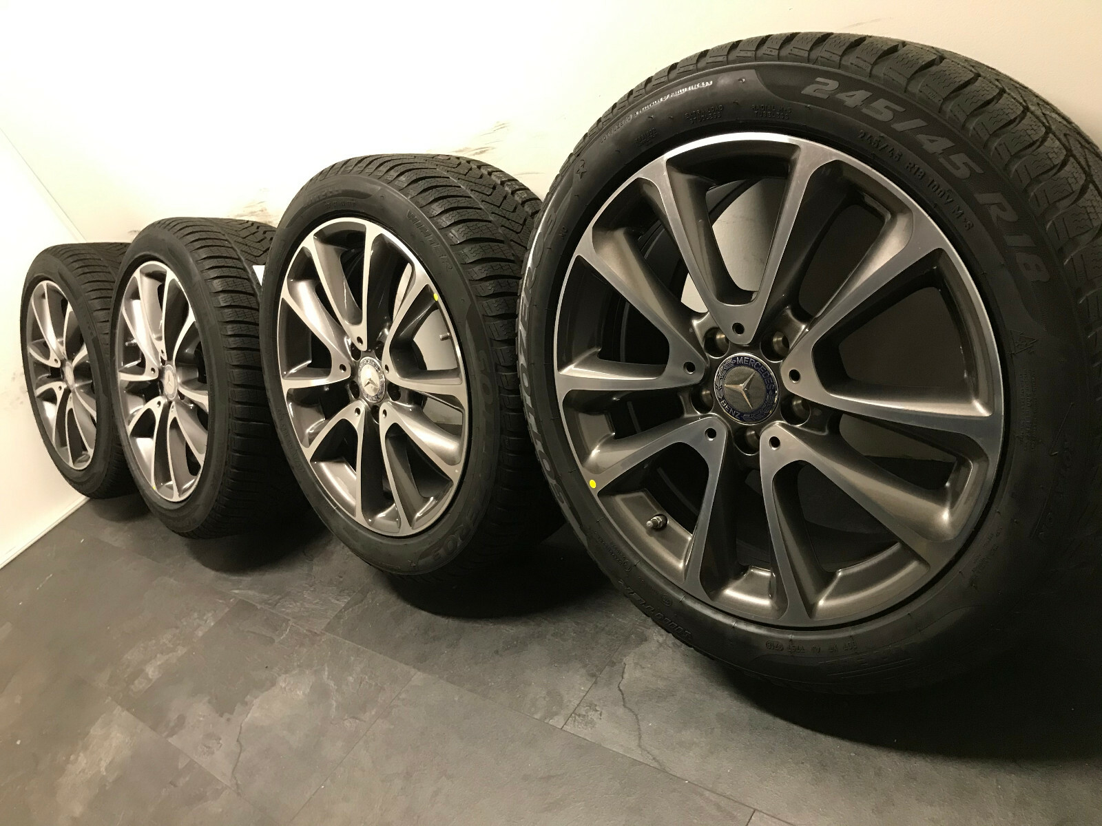 Original Mercedes W213 S213 E300de Winterräder 18" A2134011600 ...