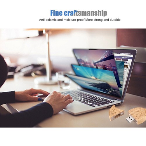 Wooden Leaf Flash Drives Storage USB 2.0 U Disk For PC Compatib | eBay