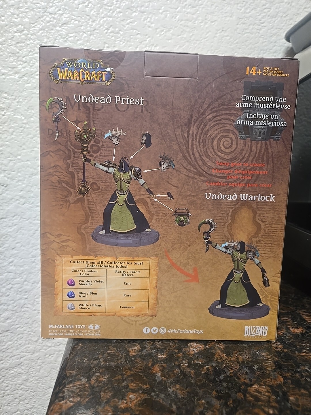 World of Warcraft Undead Priest / Warlock Figure | eBay