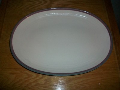 Pfaltzgraff Juniper pattern platter 12" serving EUC LN | eBay
