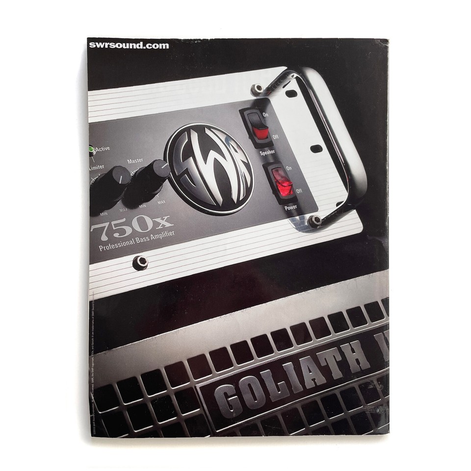 2003 Jane's Addiction Bassist Chris Chaney • Bass Player Magazine | eBay