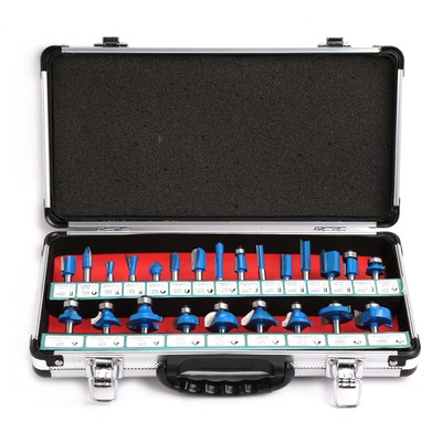 DIY 1/4" Shanks Router Bit Tool Set Beginner Woodworking Cutter ...