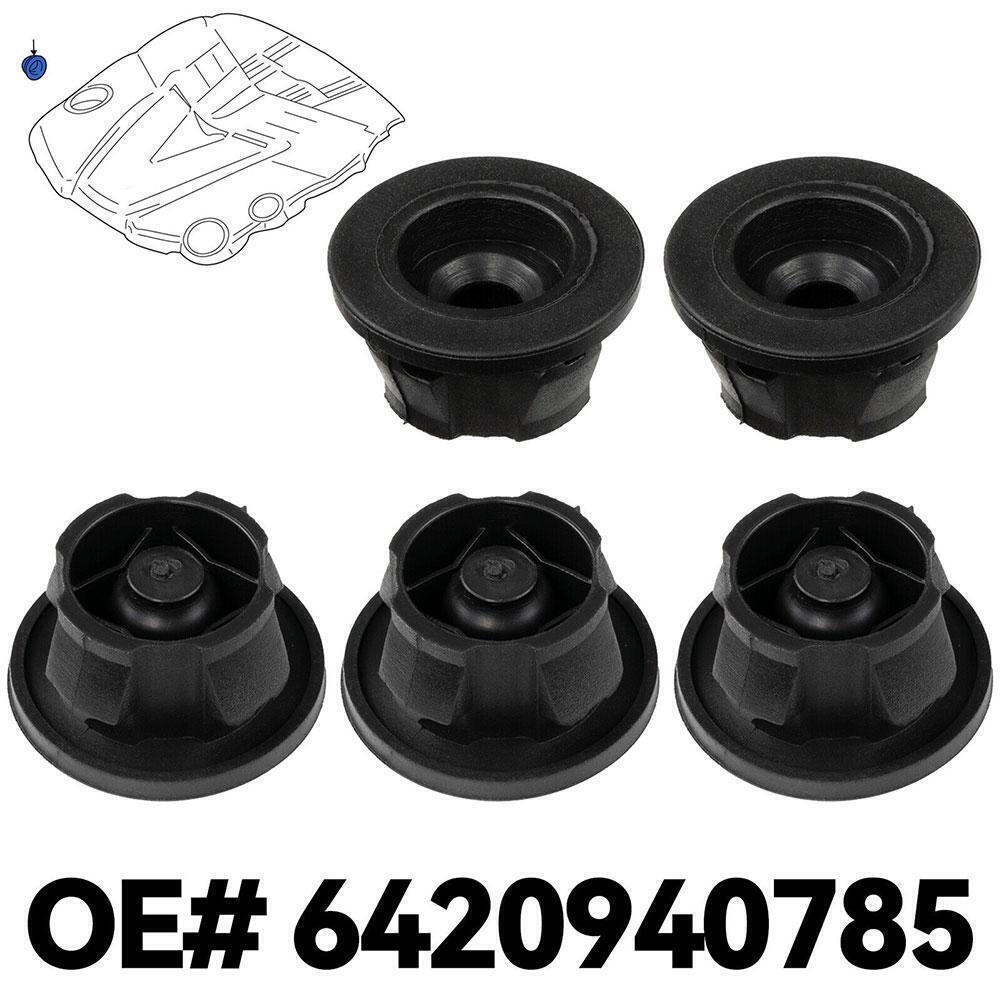 5pcs For Mercedes W204 C204 S204 Engine Cover Rubber Sheet Bearing ...