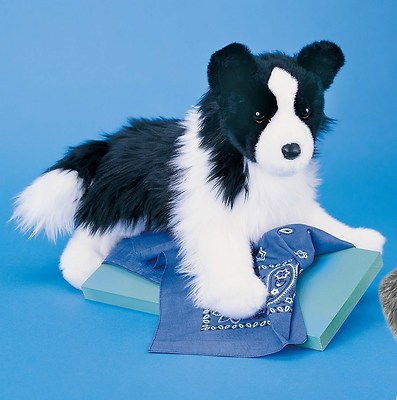 Douglas Cuddle Toys Chase the Border Collie # 2001 Stuffed Animal Toy ...