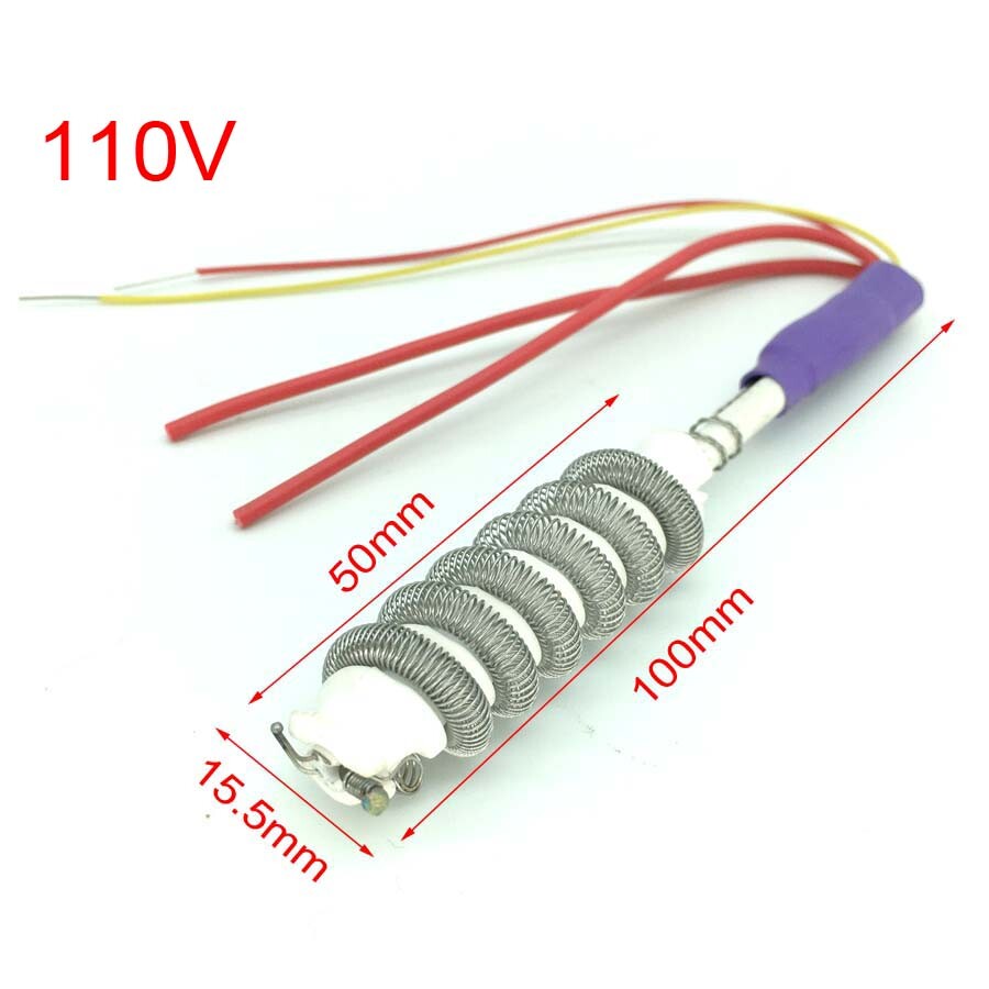 110V/220V Hot Air Gun Heating Element Core Heater Replacement Soldering ...