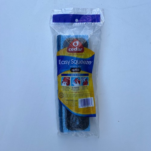 O-Cedar Easy Squeeze Sponge Mop Refill Absorbent Sponge for Hinge Mop ...