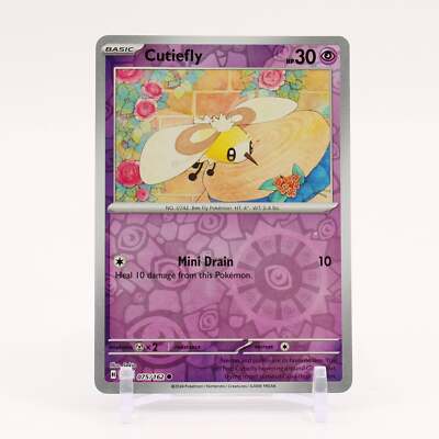 Cutiefly - 075/162 Temporal Forces Reverse Holo Pokemon - NM/MINT | eBay