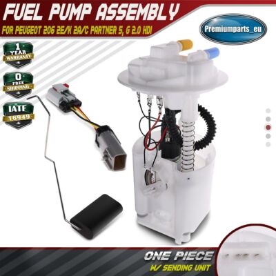 New Fuel Pump in Tank for Citroën Berlingo Peugeot 206 2E/K 2A/C ...