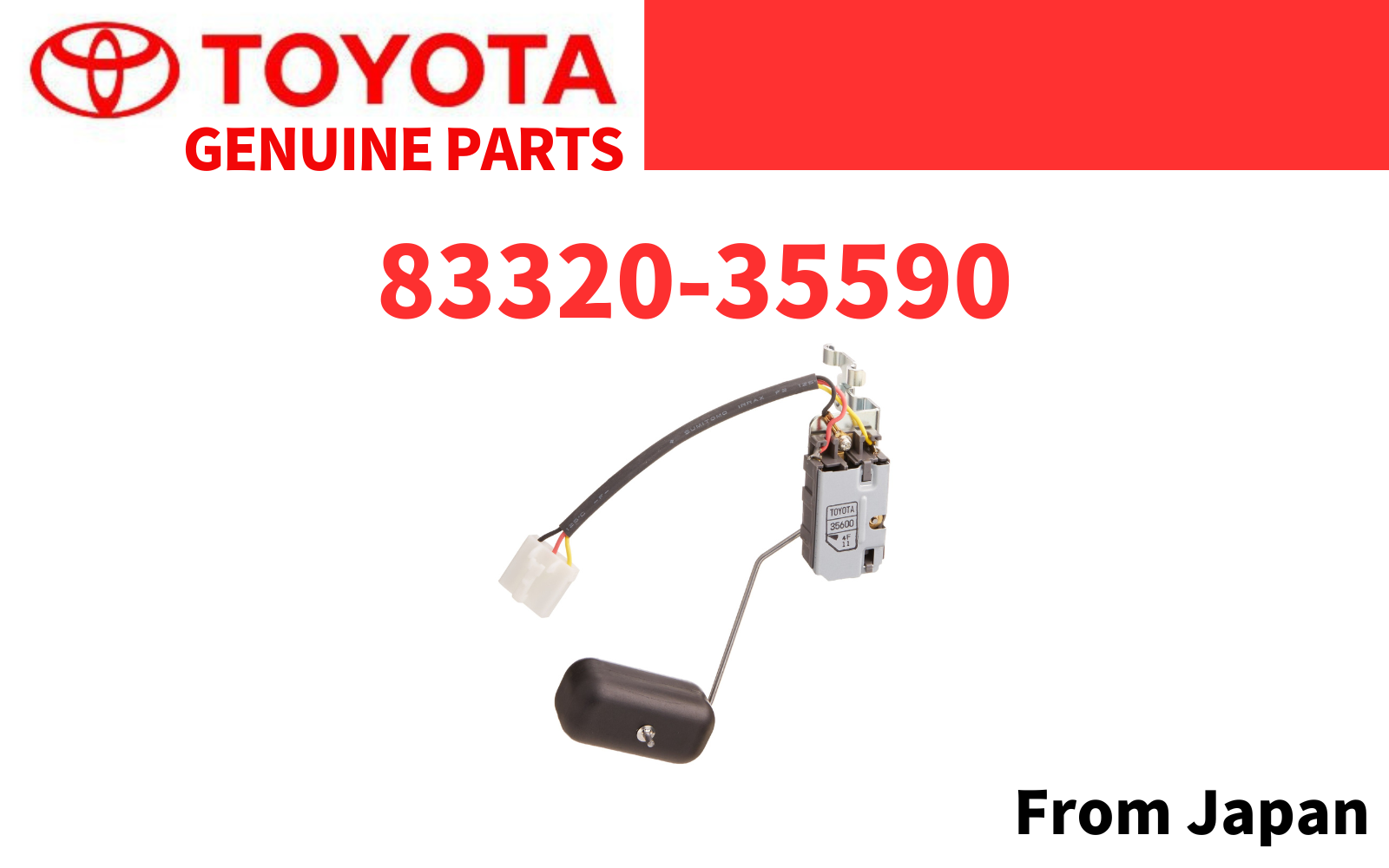 8332035590 Genuine Toyota Gage ASSY Fuel Sender 83320-35590 for sale ...