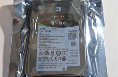 Seagate Sécurisé ST1200MM0009 10E2400 Exos 1.2TB 2.5 " Disque Dur SAS ...