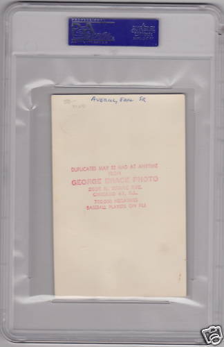 Earl Averill Tigers signed George Brace Photo Postcard PSA/DNA auto | eBay