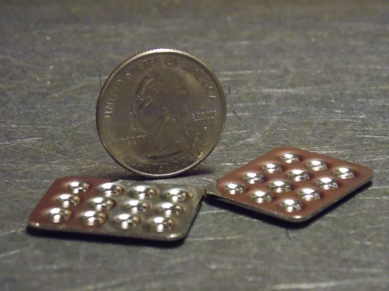 Dollhouse Miniature Muffin Cupcake Pan Set 2 1 12 Scale for sale online ...