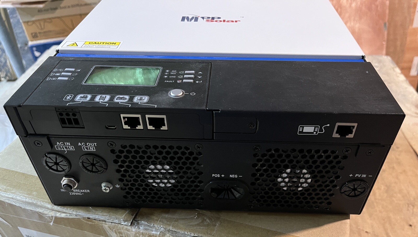 MPP Solar Inverter 5000w 5kW 230vac 48v 80A MPPT solar charger, max PV ...