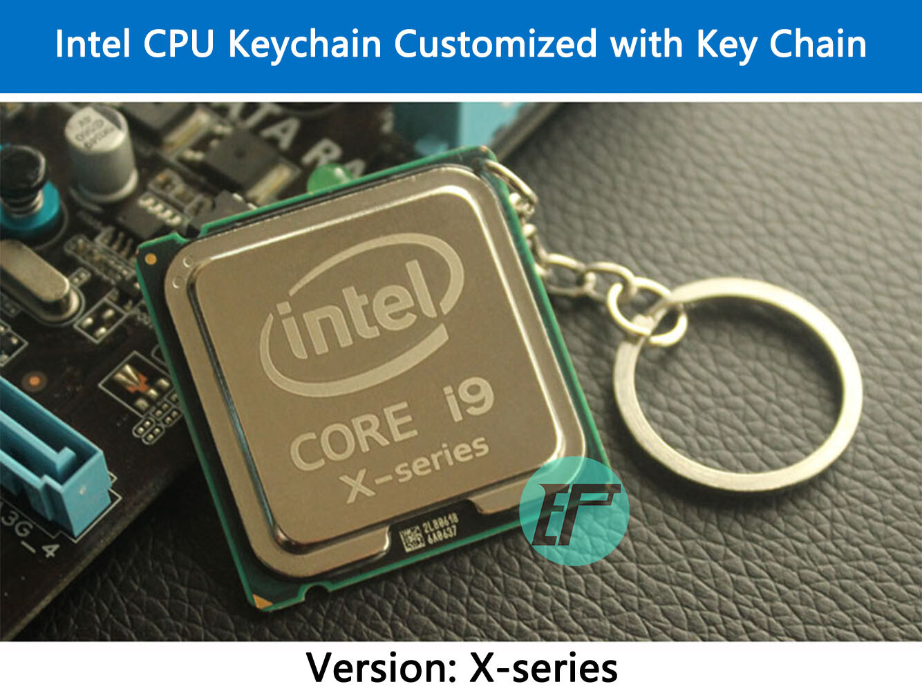 Intel CPU Keychain Customized with Key Chain Creative LGA 775 Adornment ...