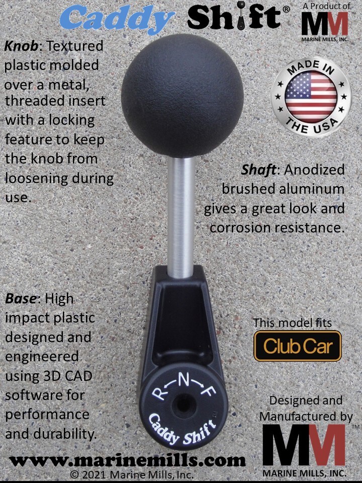 Caddy Shift CLUB CAR Golf Cart Shifter/ Golf