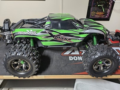 Traxxas XMaxx Ultimate (Green) with WIDE MAXX Kit & Chrome ...