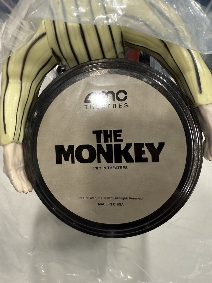 The Monkey AMC Movie Popcorn Bucket Stephen King New 2025 | eBay